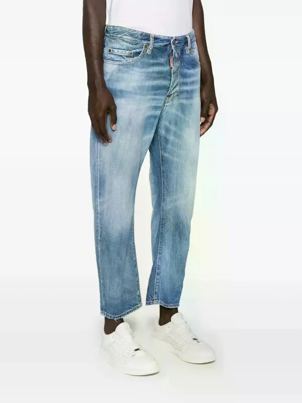 Dsquared2 Straight-leg Cropped Jeans