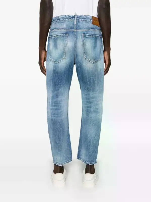 Dsquared2 Straight-leg Cropped Jeans