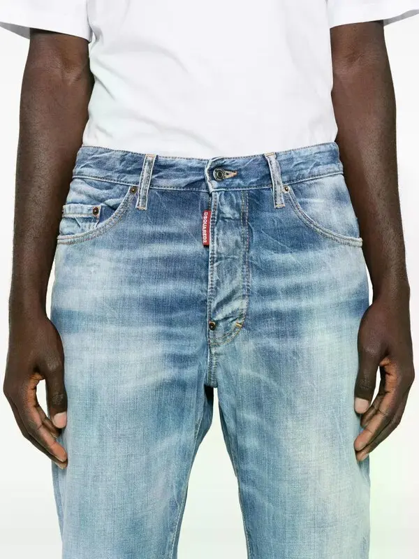 Dsquared2 Straight-leg Cropped Jeans