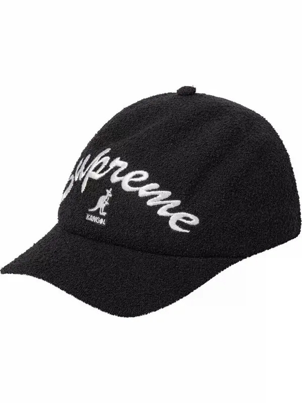 Supreme X Kangol Bermuda Embroidered Spacecap - Black