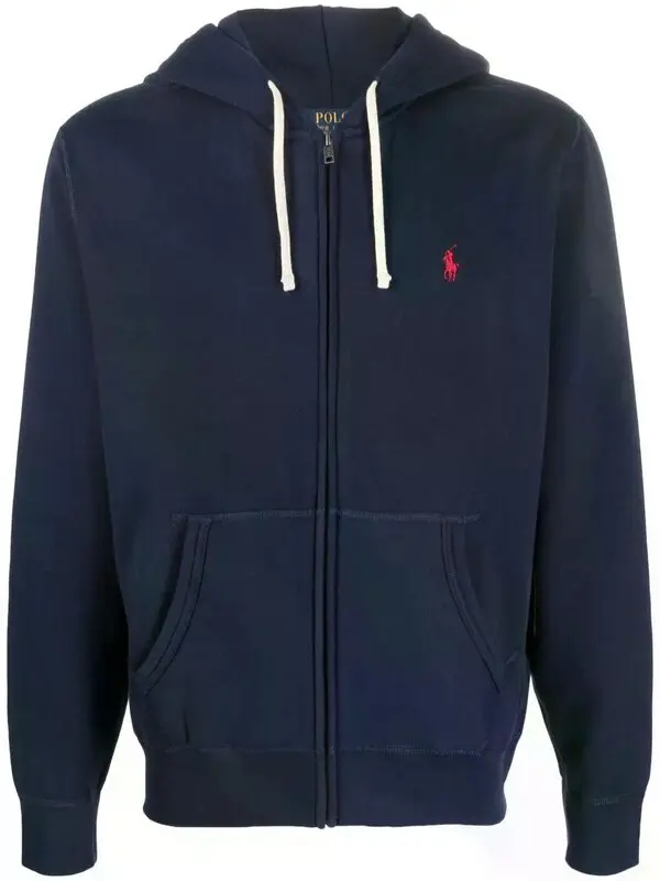 Polo Ralph Lauren The Rl Zip-up Hoodie - Blue