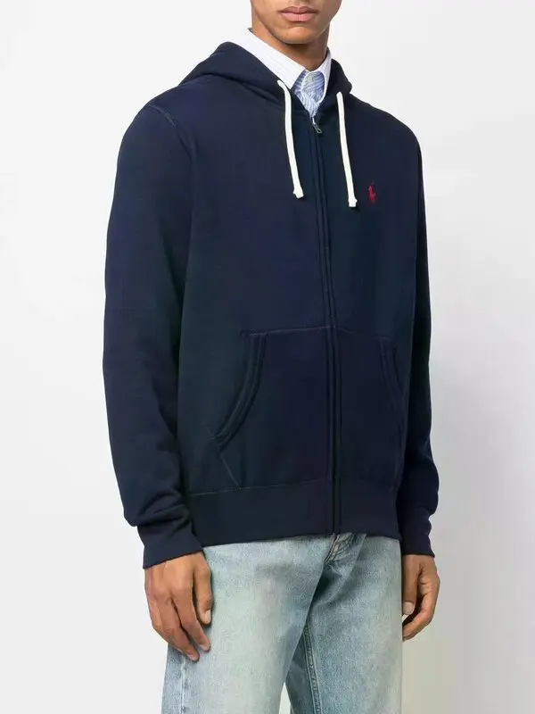 Polo Ralph Lauren The Rl Zip-up Hoodie - Blue