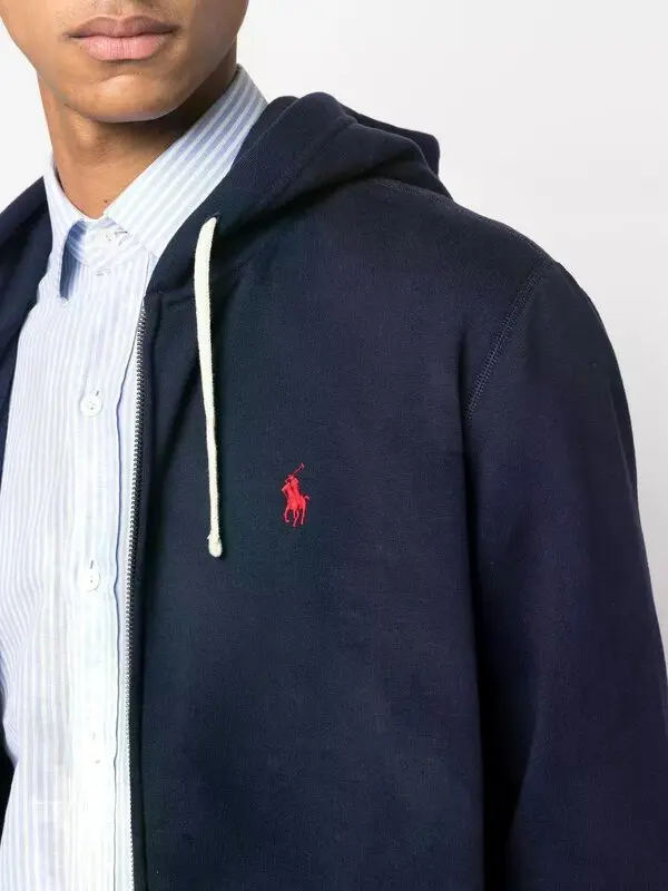 Polo Ralph Lauren The Rl Zip-up Hoodie - Blue