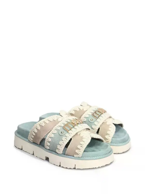 Mou Bio Suede Sandals