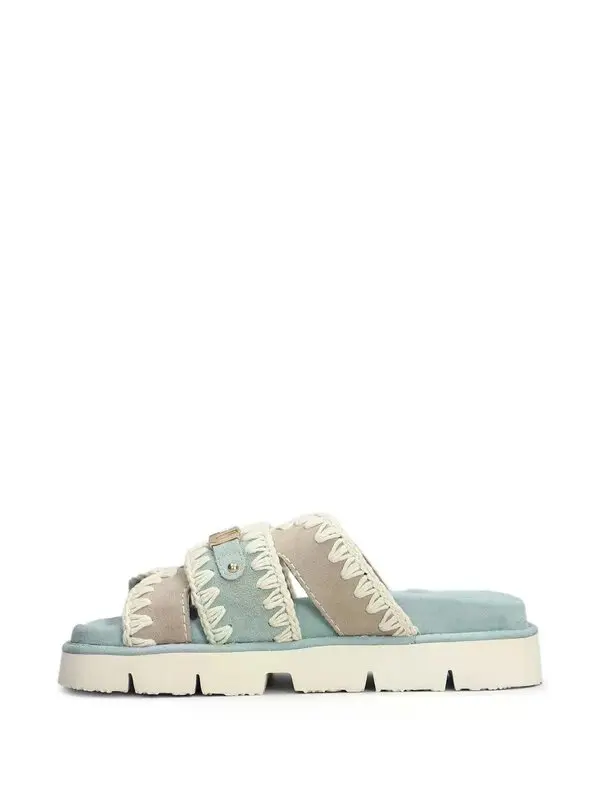 Mou Bio Suede Sandals