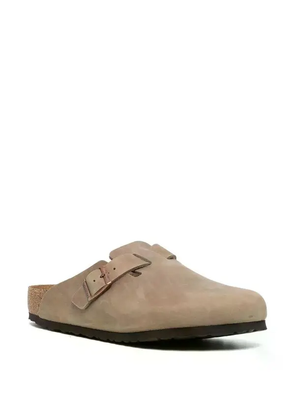 BIRKENSTOCK Boston Oiled Leather Clogs - Brown