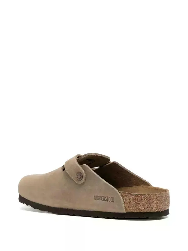 BIRKENSTOCK Boston Oiled Leather Clogs - Brown
