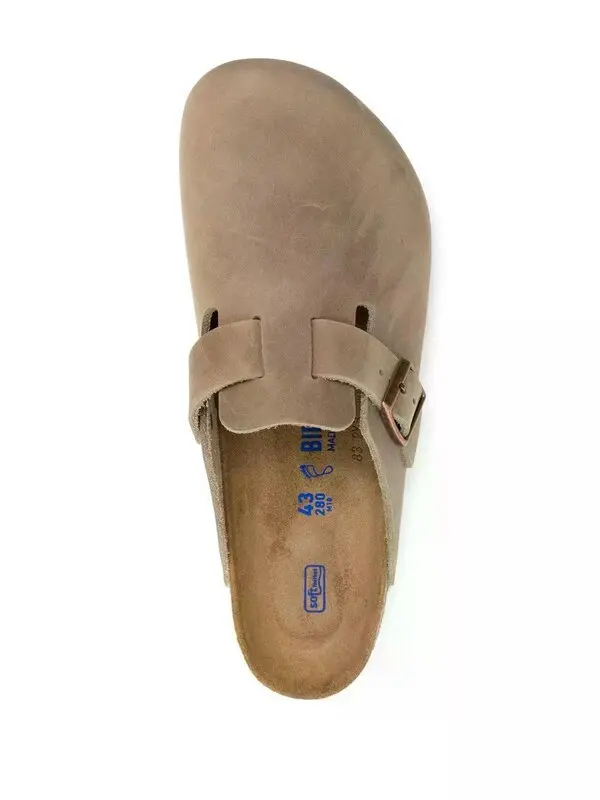 BIRKENSTOCK Boston Oiled Leather Clogs - Brown