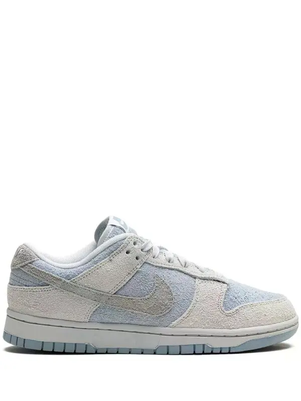 Nike Dunk Low Suede Sneakers - Blue