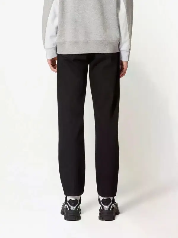 Valentino Garavani Straight-leg Jeans With Studs