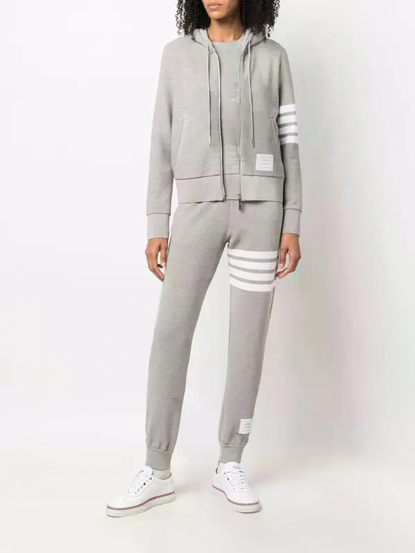 Thom Browne Signature 4-bar Stripe Hoodie