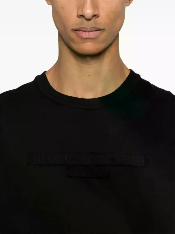 Alexander Wang Logo-embossed T-shirt