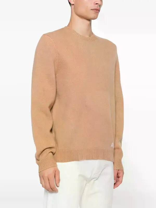 A.p.c. Intarsia-knit Virgin Wool Sweater - Neutrals