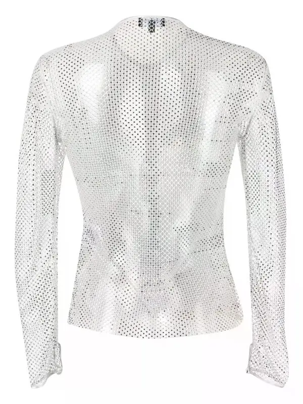Giorgio Armani Crew-neck Mesh T-shirt