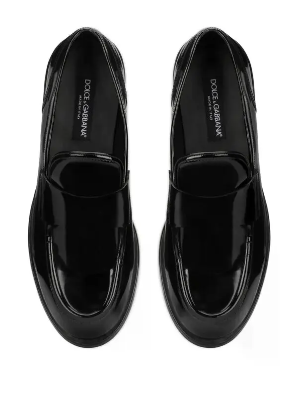 Dolce & Gabbana Patent-leather Loafers