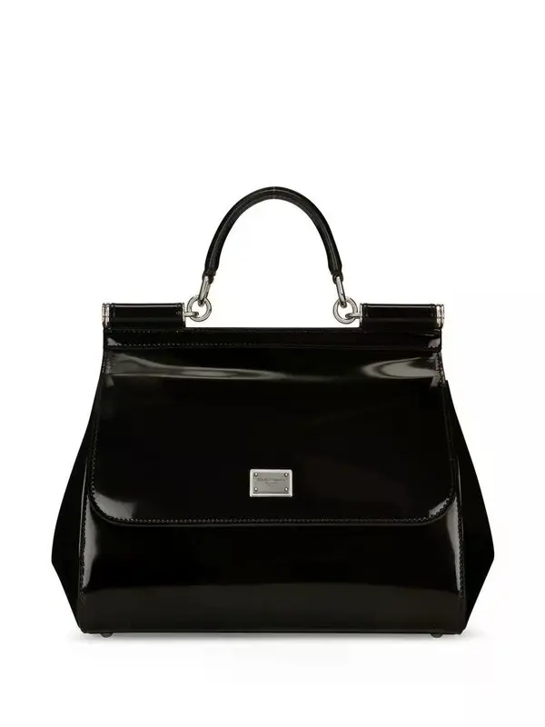 Dolce & Gabbana Large Sicily Top-handle Bag - Black