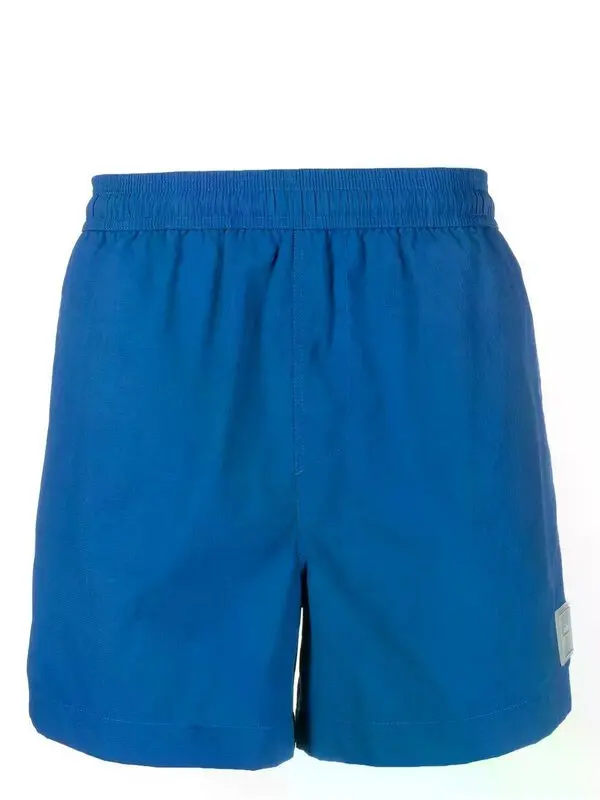 A-COLD-WALL* Logo-patch Swim Shorts - Blue