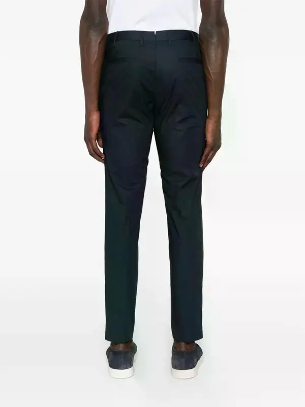 Incotex Poplin Trousers - Blue
