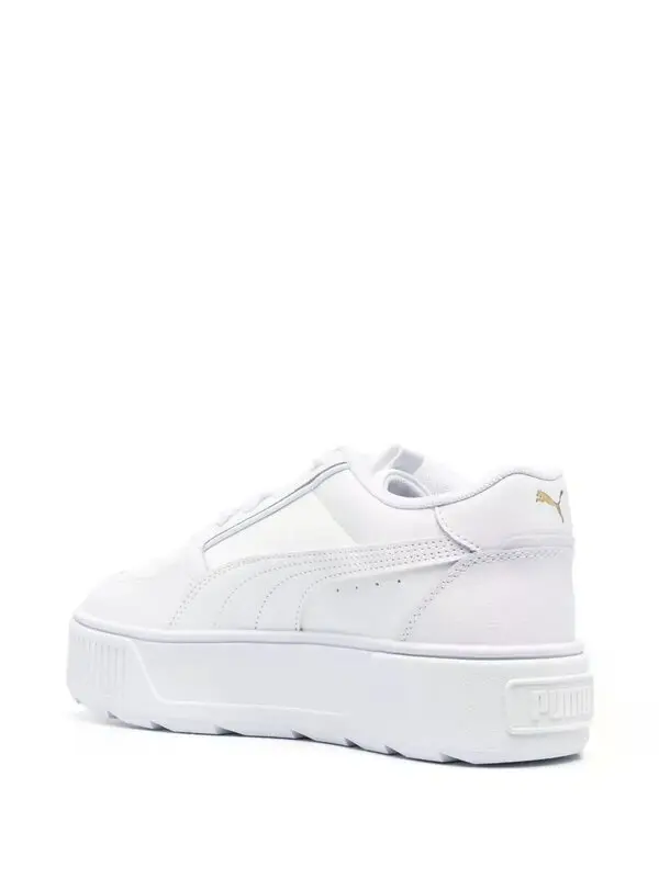 PUMA Karmen Rebelle Perforated Sneakers - White
