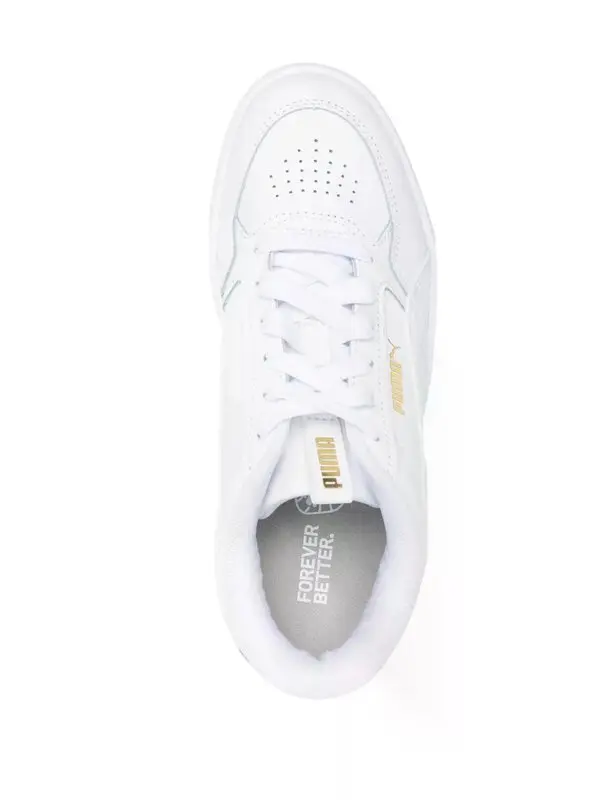 PUMA Karmen Rebelle Perforated Sneakers - White