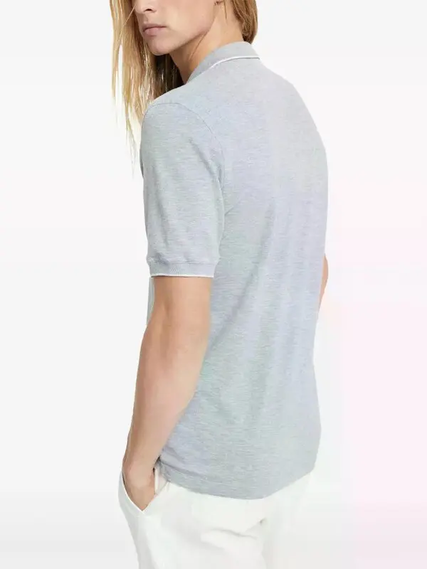 Brunello Cucinelli Logo-embroidered Polo Shirt