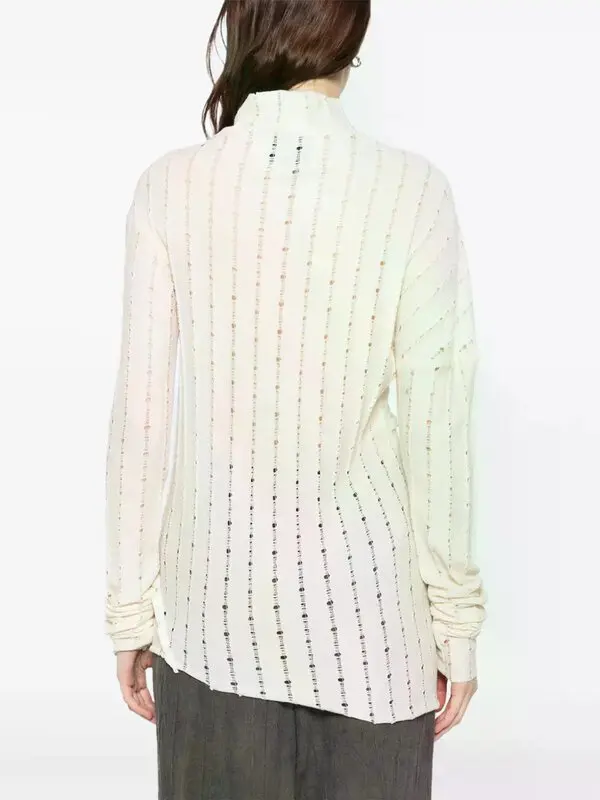 CHIAHUNG SU Long-sleeved High Neck Top