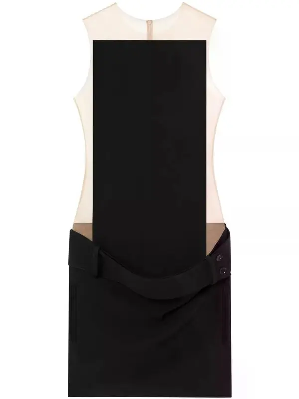 COURREGES Illusion Mini Dress