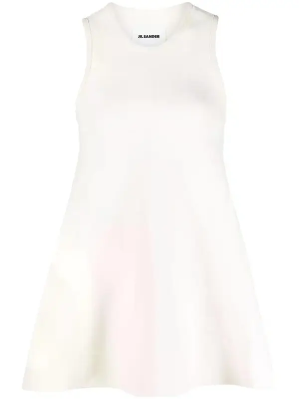 JIL SANDER Cropped Sleeveless Blouse