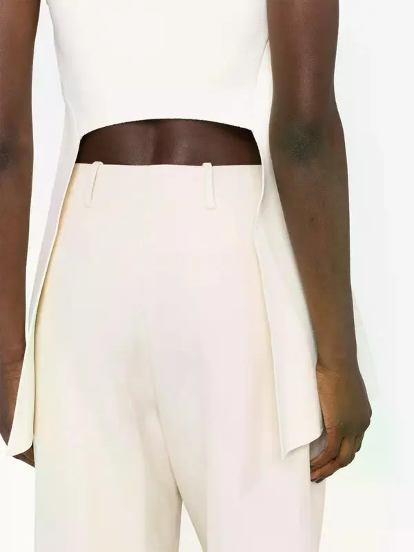 JIL SANDER Cropped Sleeveless Blouse