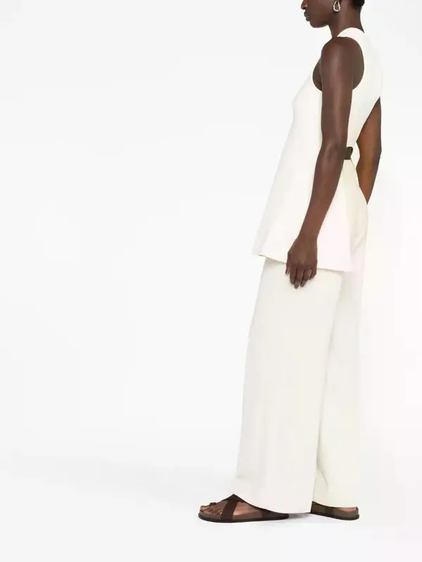 JIL SANDER Cropped Sleeveless Blouse