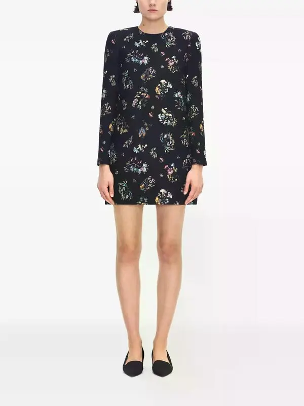 Adam Lippes Tilley Mini Dress - Black