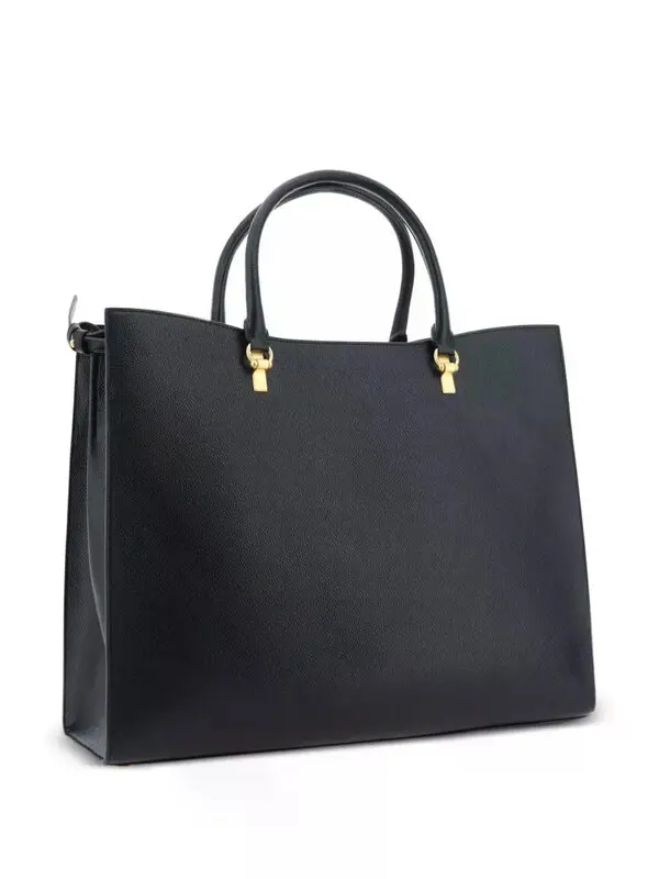 Thom Browne Large Duet Tote Bag - Black