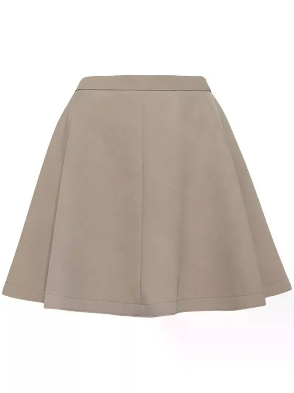 AMI Paris Virgin Wool Skater Skirt