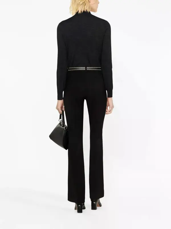 P.a.r.o.s.h Mid-rise Flared Trousers