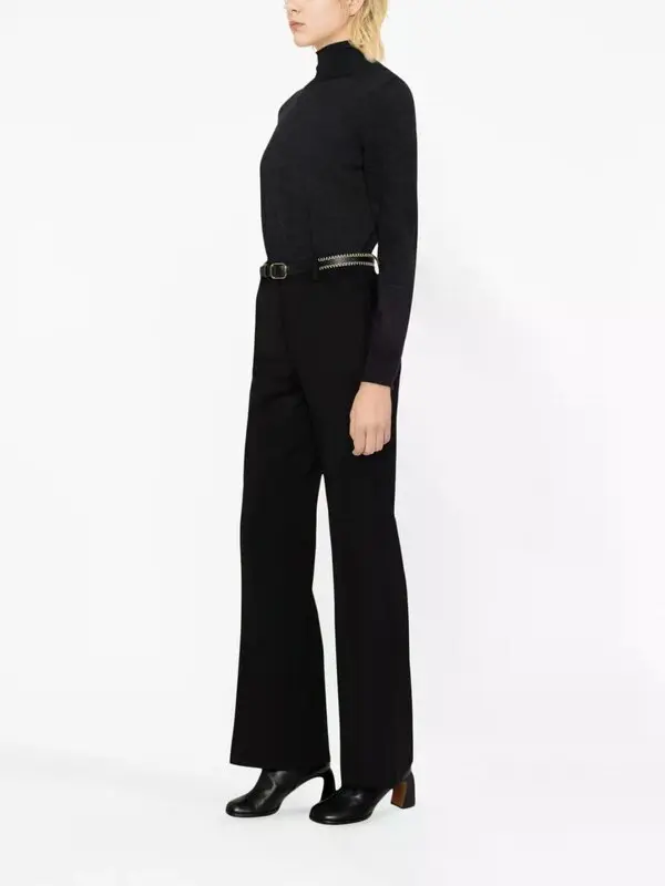 P.a.r.o.s.h Mid-rise Flared Trousers