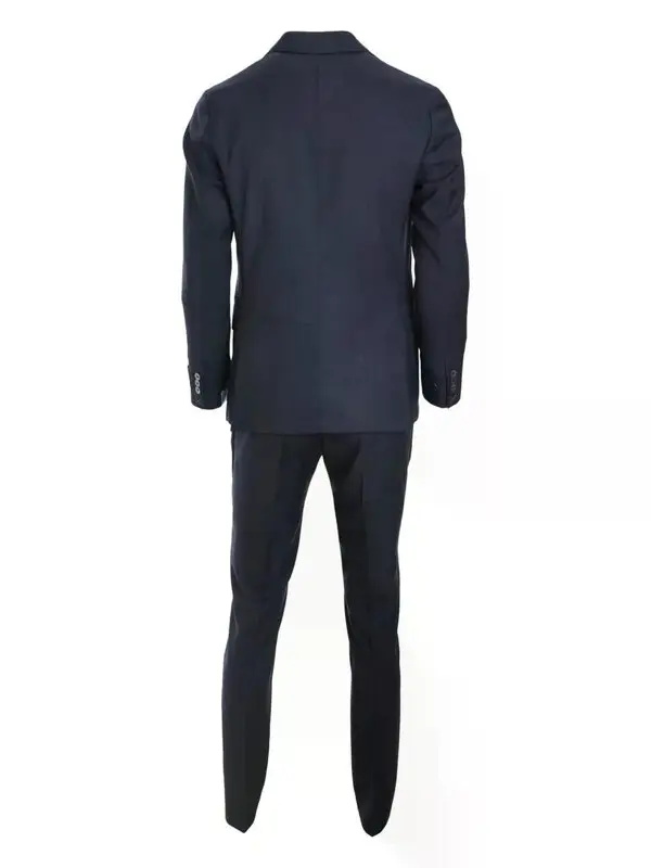 TOMBOLINI Virgin Wool Suit - Blue