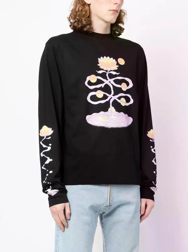 GMBH Graphic-print Jersey-knit Sweatshirt