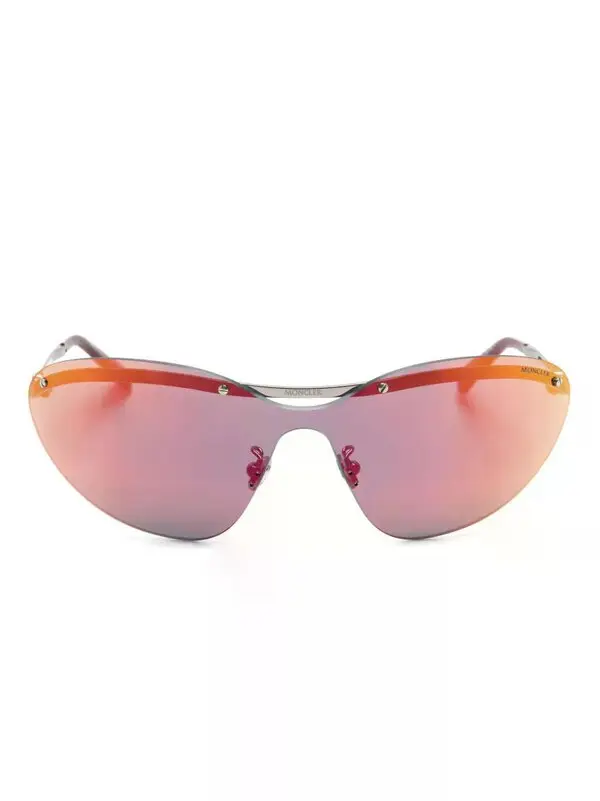 Moncler Carrion Shield Sunglasses - Red