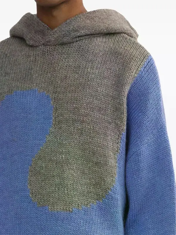 ERL Two-tone Hooded Jumper