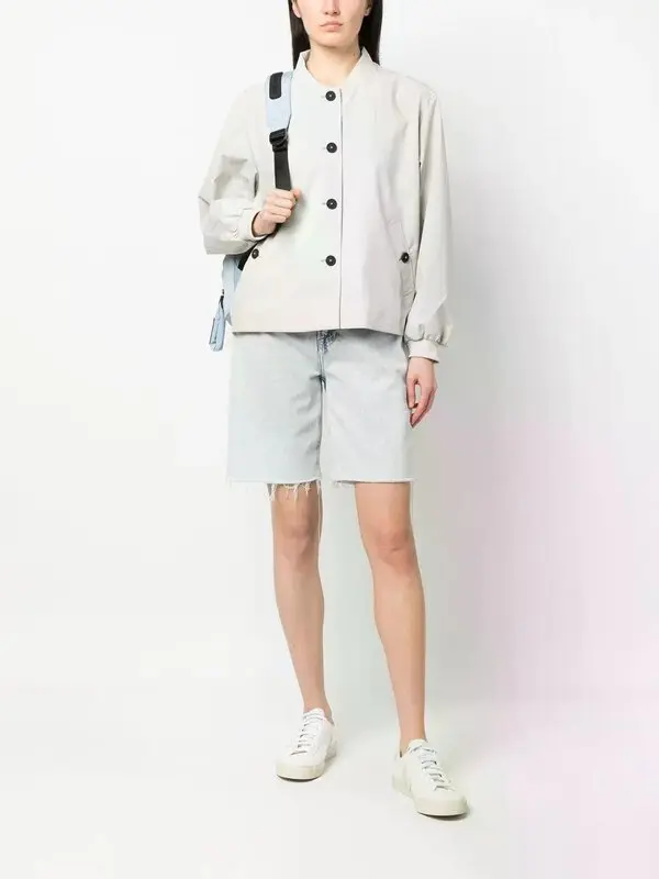 SAVE THE DUCK Logo-print Bomber Jacket