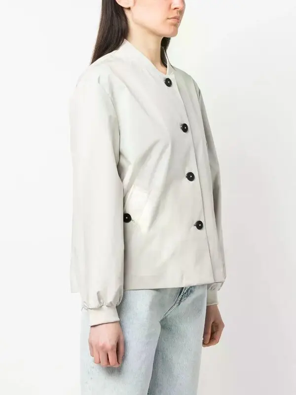 SAVE THE DUCK Logo-print Bomber Jacket