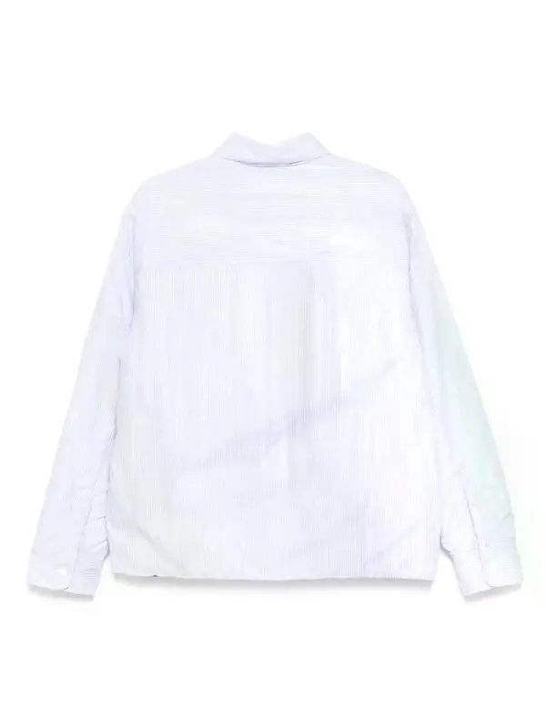 Aspesi Striped Padded Shirt Jacket