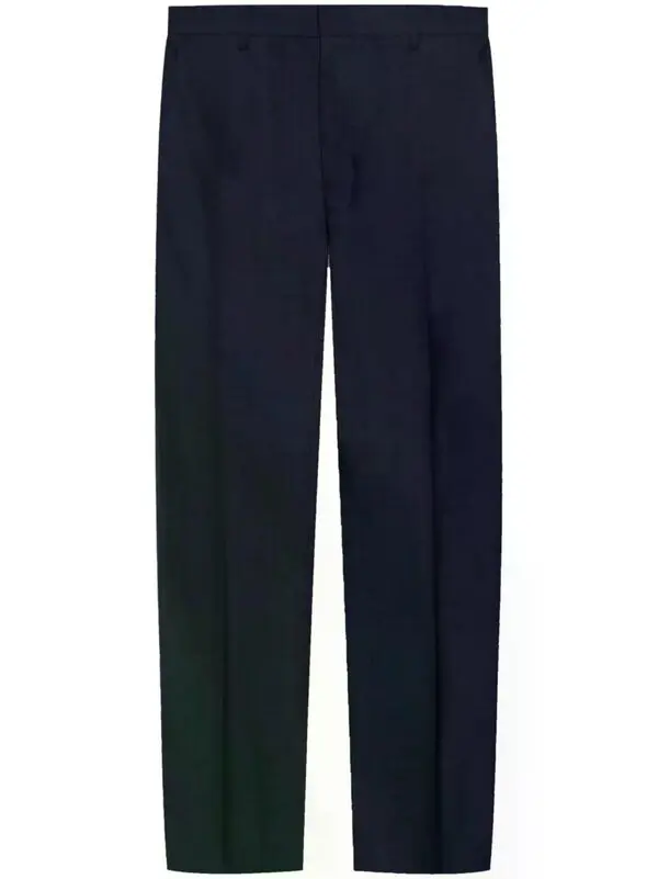 AMI Paris Tapered Pressed-crease Trousers