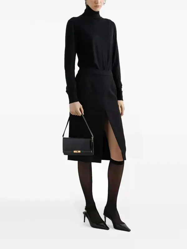 Dolce & Gabbana Leather Shoulder Bag - Black