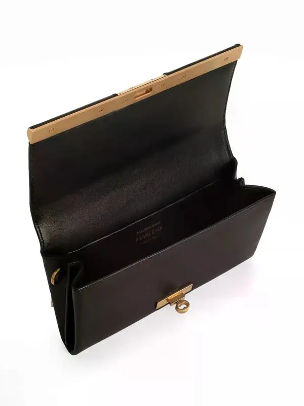 Dolce & Gabbana Leather Shoulder Bag - Black