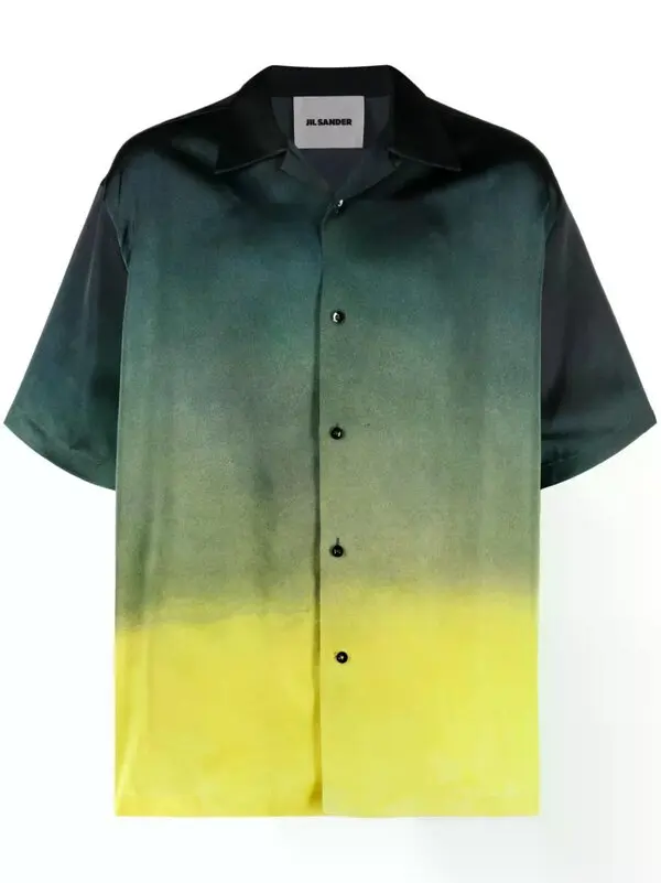 JIL SANDER Gradient-effect Short-sleeve Shirt