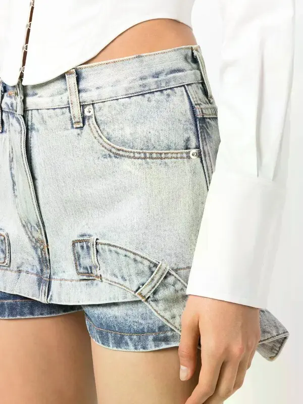 ALMAZ Layered Mini Skirtpant