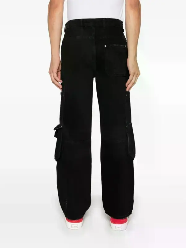 REPRESENT R3 Workshop Straight Leg Jeans - Black