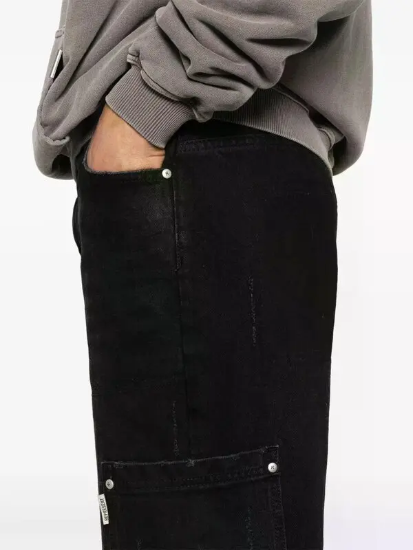 REPRESENT R3 Workshop Straight Leg Jeans - Black