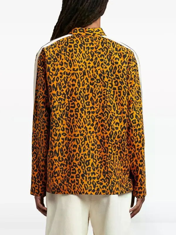 Palm Angels Cheetah-print Track Shirt
